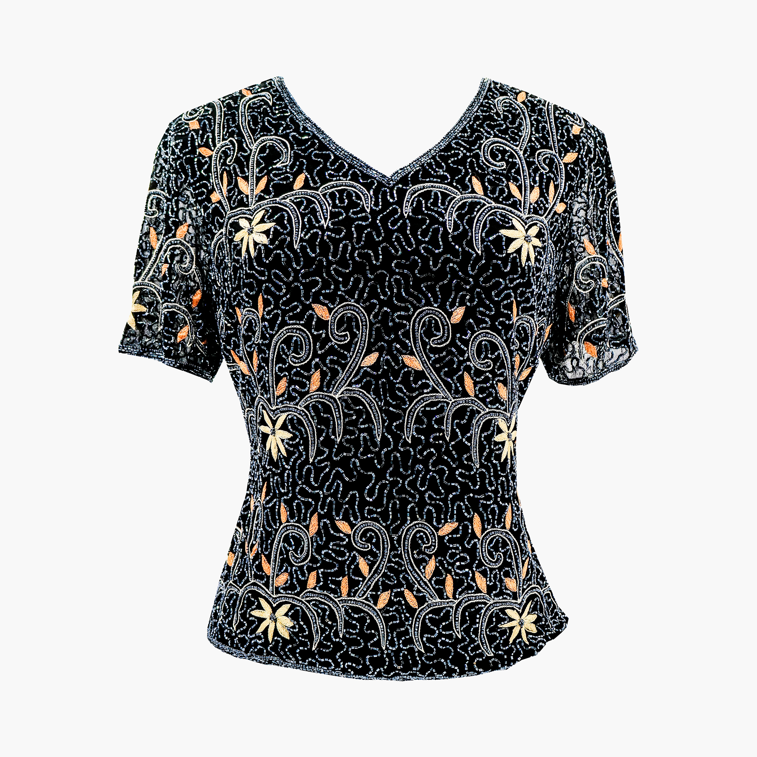 Vneck Rasham | Trixa-Bella